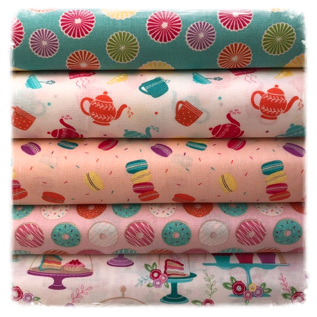 Tea Party Cotton Fabrics